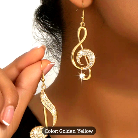 Jewelry | Musical Note Earrings | Poshmark